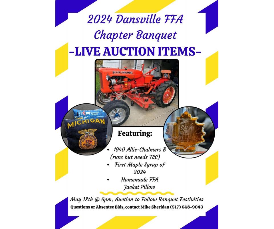 Dansville FFA Chapter Banquet
