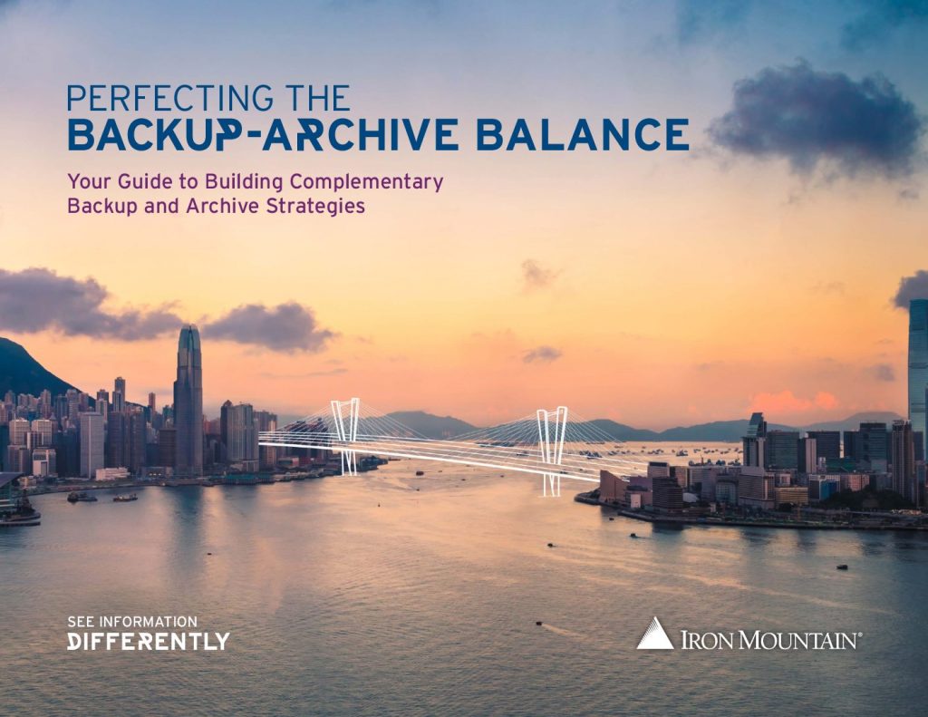Download Perfecting the Backup Archive Balance Whitepaper | DemandTalk