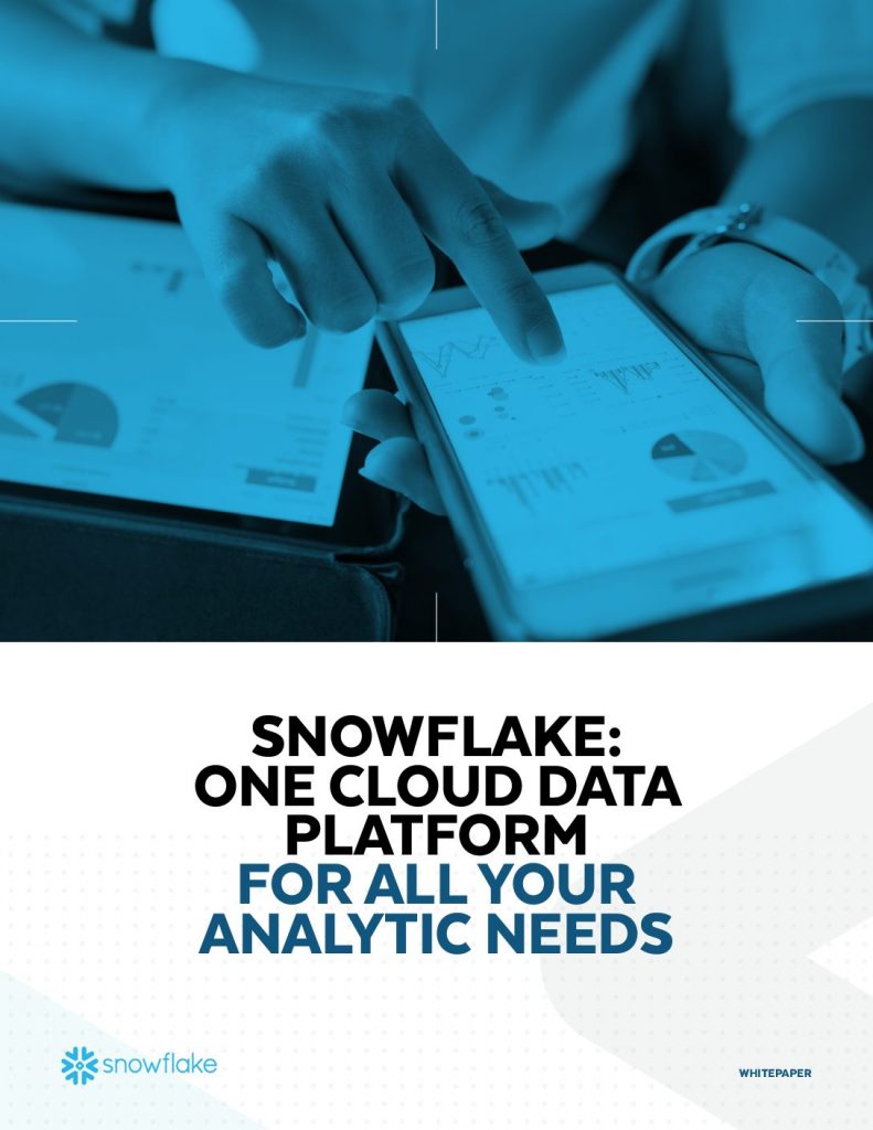 Download DELIVER ALL YOUR DATA WORKLOADS WITH SNOWFLAKE Whitepaper | DemandTalk