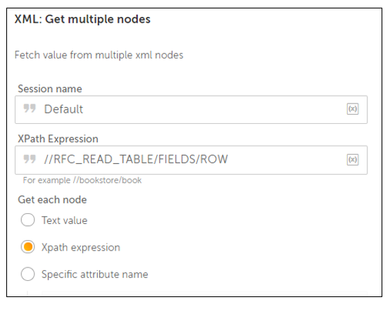 Parsing Xml Response From Sap Rfc Api Automation Anywhere Rpa
