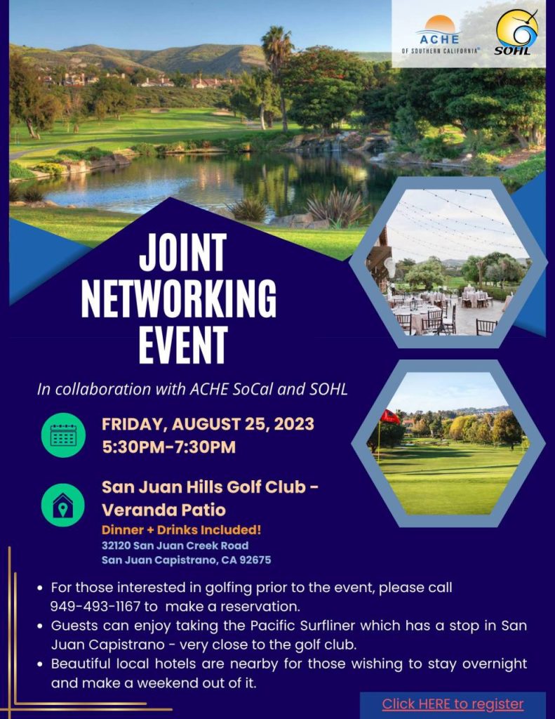 ACHE of Southern California - Summer Joint Networking Event