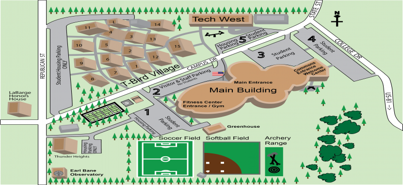 CCCC Frisco Campus Map