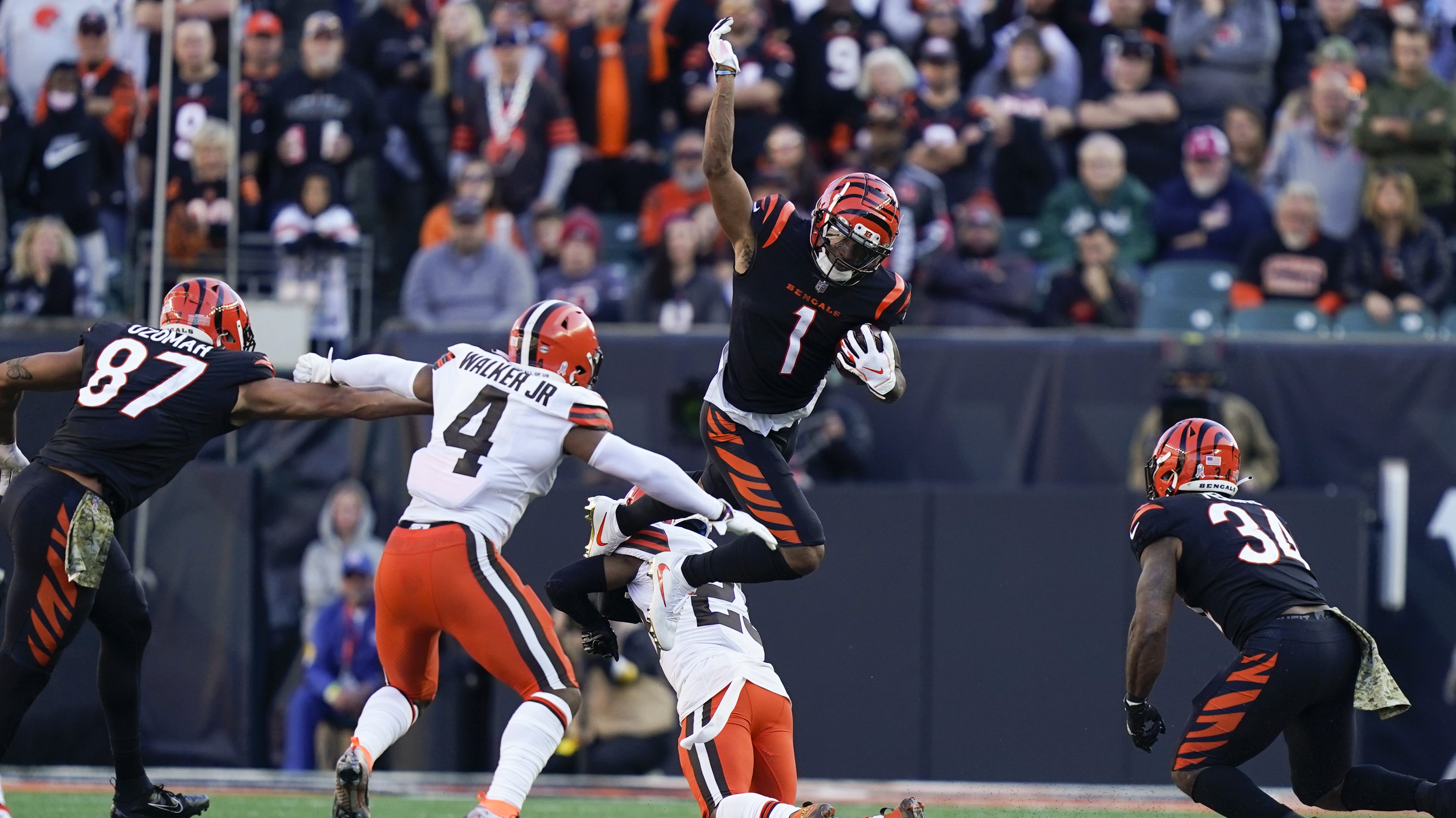 Bengals' Chase tops class of rookie receivers making impact - BVM Sports