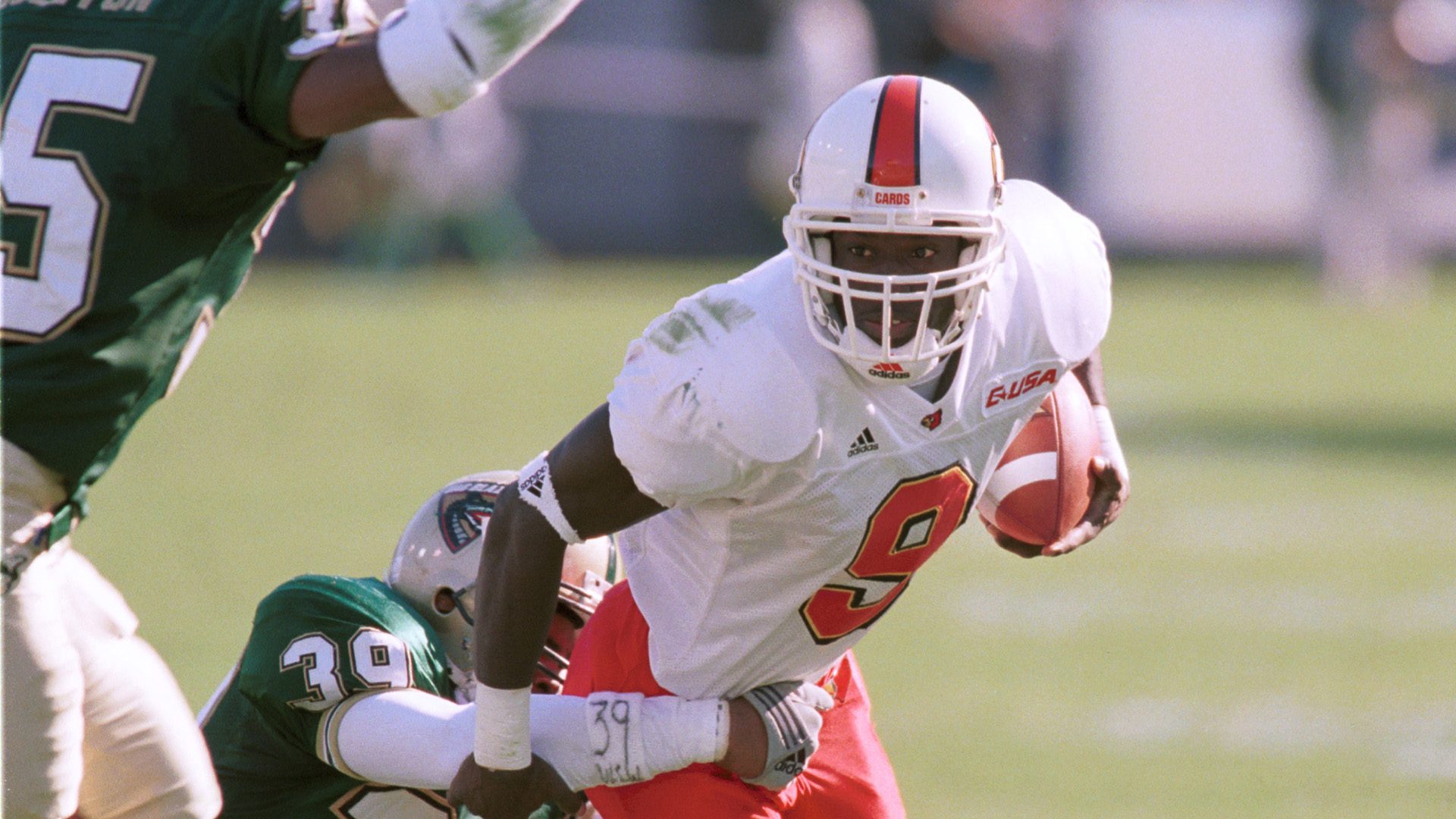 Deion Branch returns to alma mater Louisville to help next group of ...