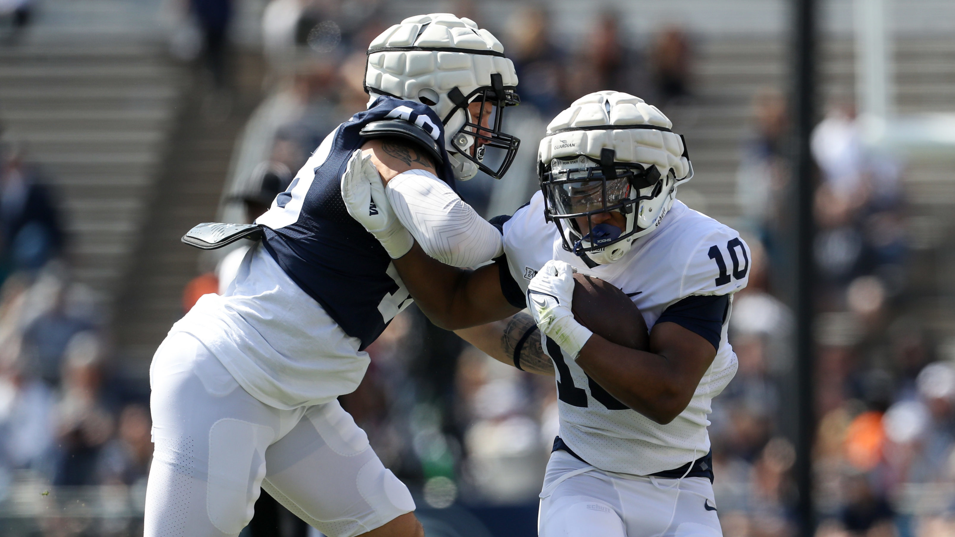 Penn State RB Nick Singleton’s work ethic started at Governor Mifflin ...