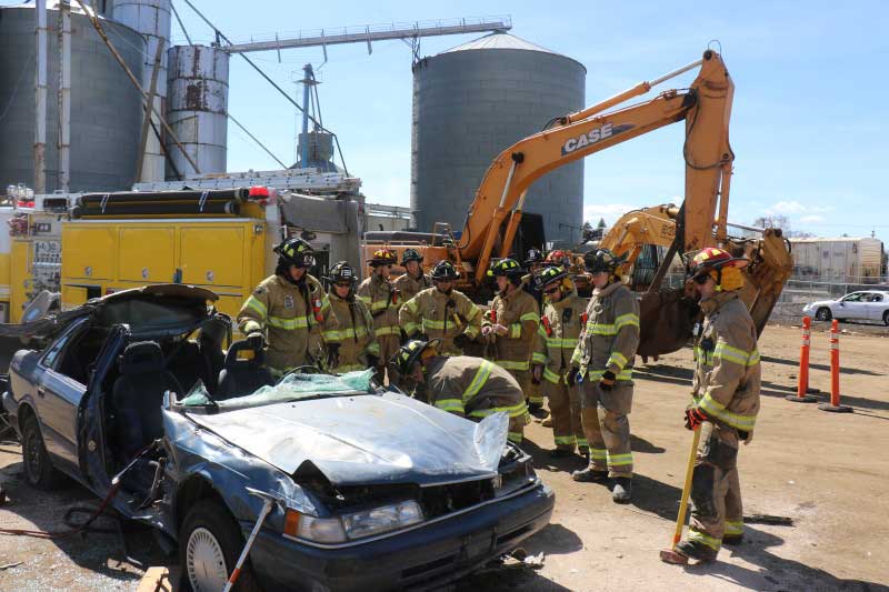 Emergency responders tear apart cars to improve extraction speed - East ...