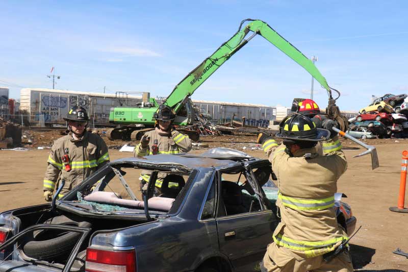 Emergency responders tear apart cars to improve extraction speed - East ...