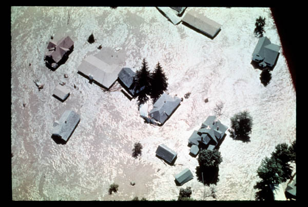 The Teton Dam broke 44 years ago today. This man was sitting on it when ...
