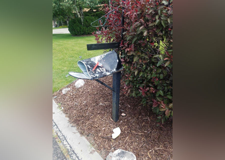 Police investigating after mailbox is smashed by watermelon - East ...