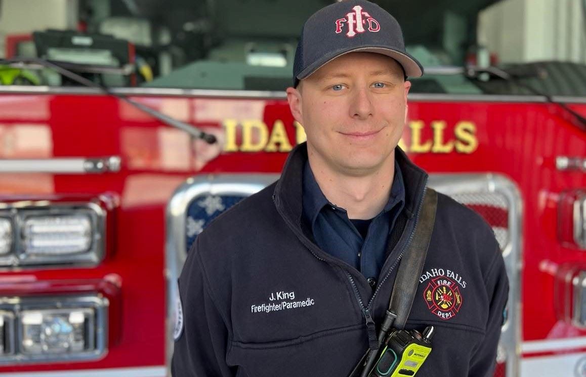 IFFD Firefighter/Paramedic Justin King recognized as Firefighter of the ...