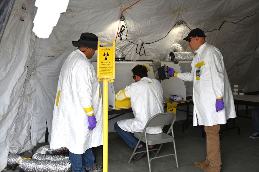 Nuclear forensics team braves winds, desert dust to learn fallout ...