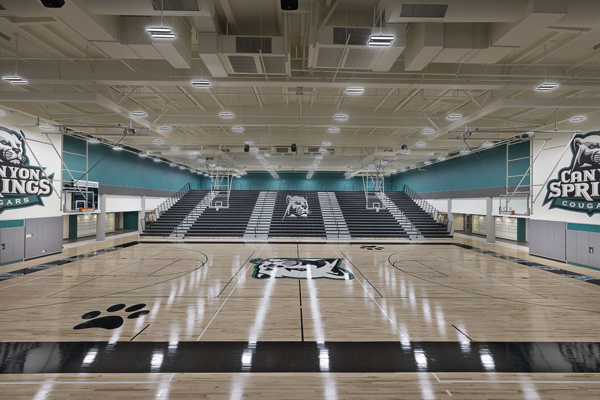 Canyon Springs High School Gym Modernization Tilden Coil Canyon Springs High School Gym Modernization Tilden Coil