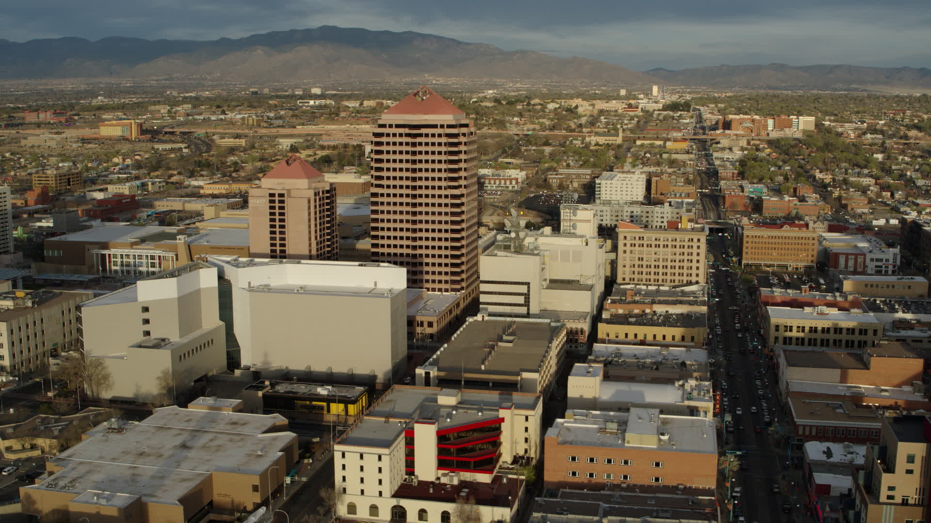 Aerial View Of Albuquerque