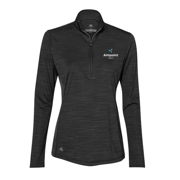 Women s Recycled Lightweight M lange Quarter Zip Pullover Aimpoint