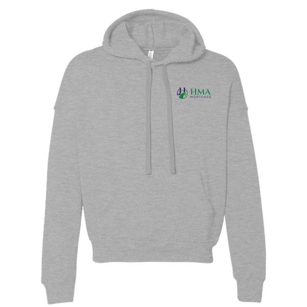 Unisex Sponge Fleece Drop Shoulder Hoodie HMA | HMA