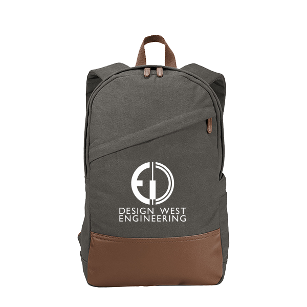 Cotton Canvas Backpack | Design West Engineering