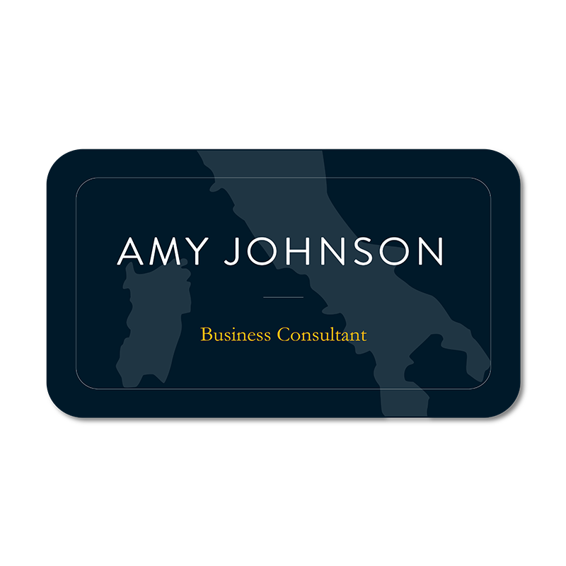 Full Color Name Tags | Badge Boss