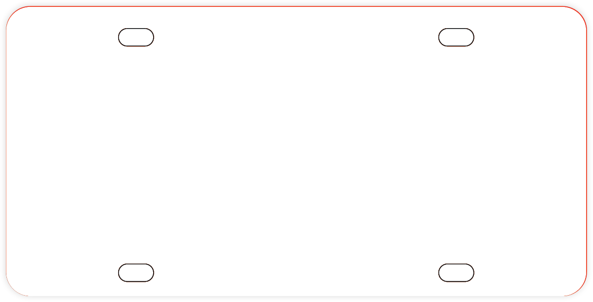 Full Color License Plate Inserts | Badge Boss