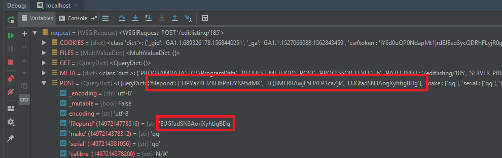 Django Python List Has 3 Elements But I Can Only Access The Last Element Stack Overflow