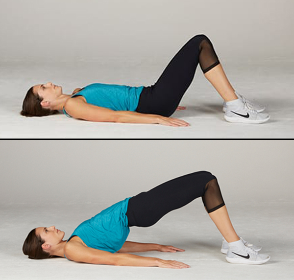 Glute Bridge Pose At Anthony Krout Blog