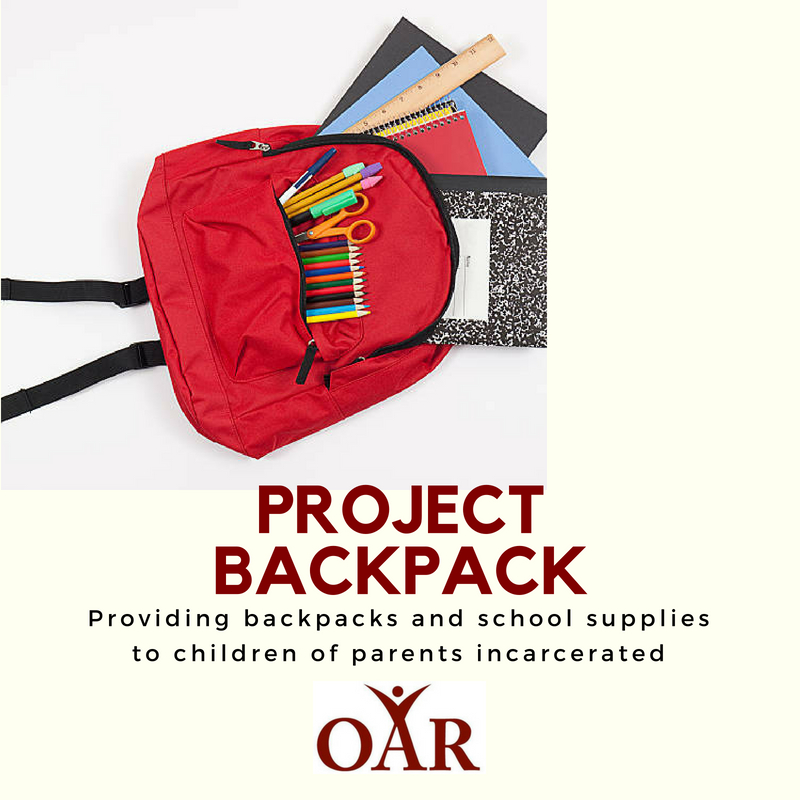 OAR's New Back-To-School Program: Project Backpack