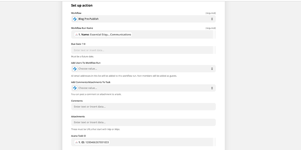 Asana + Process Street Integration