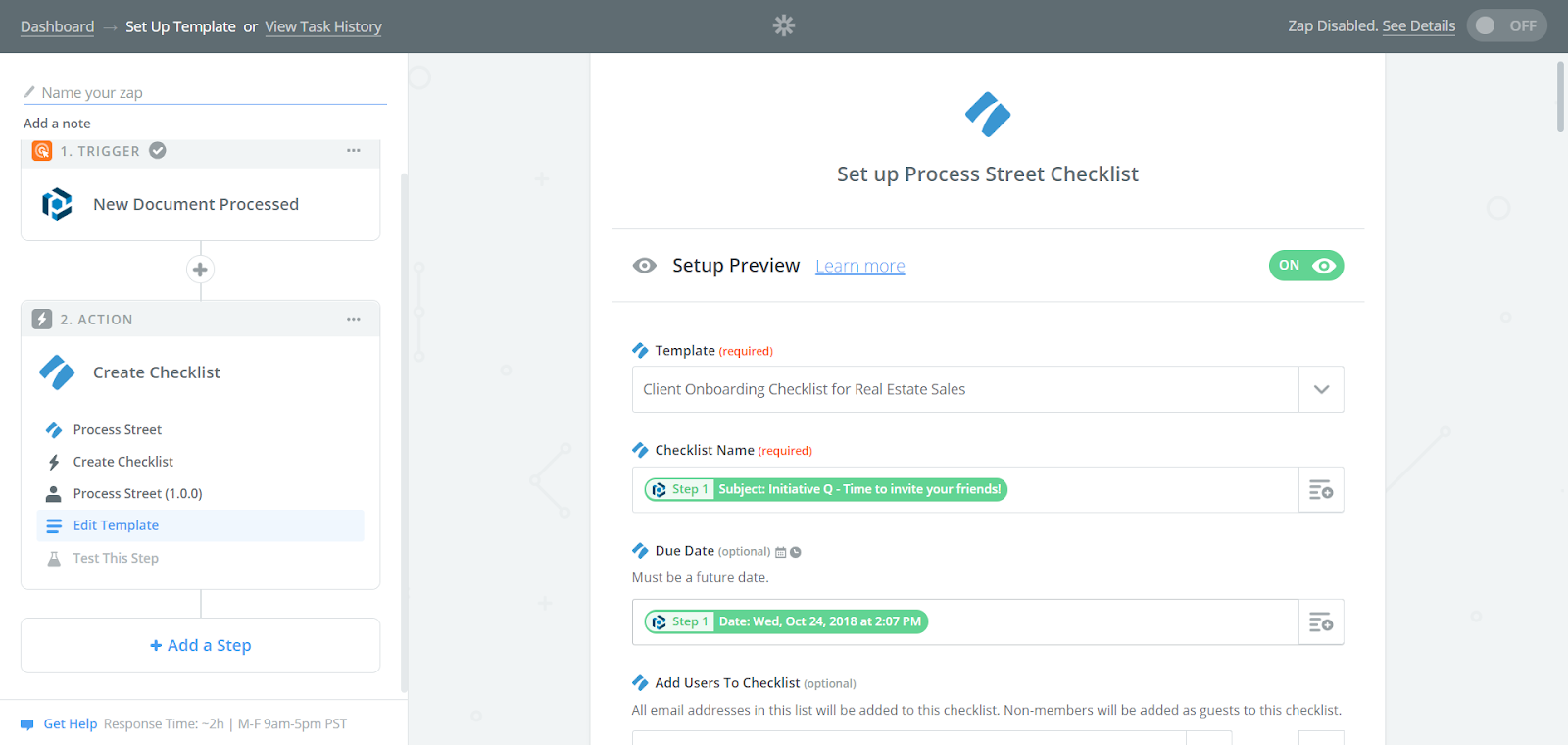 Parseur + Process Street Integration - Process Street Help Center