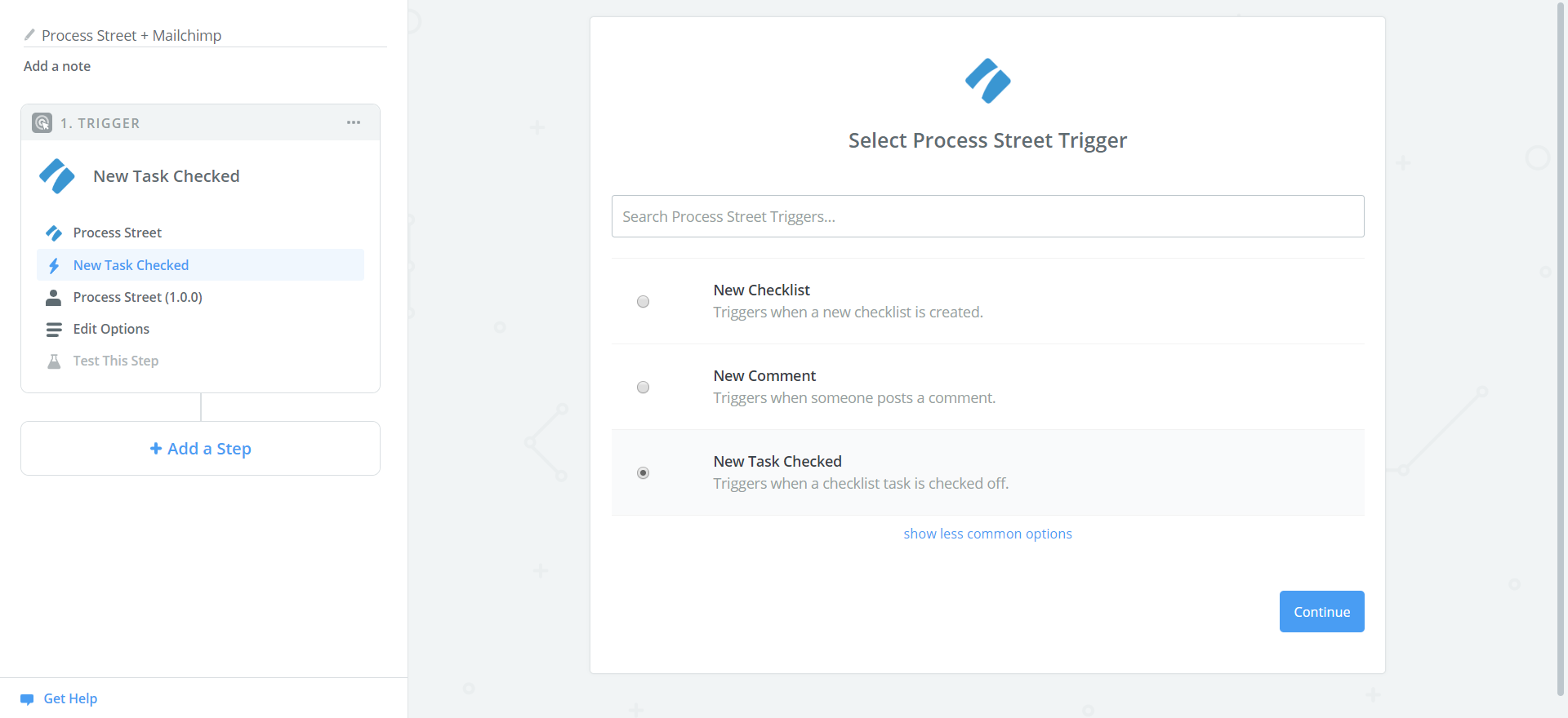 Mailchimp + Process Street Integration