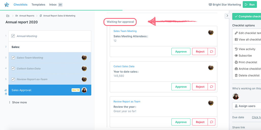 Approvals – Process Street Help