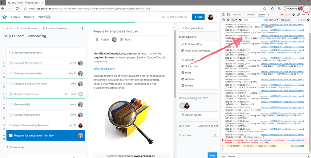 How Do I Create HAR Files and Console Logs?