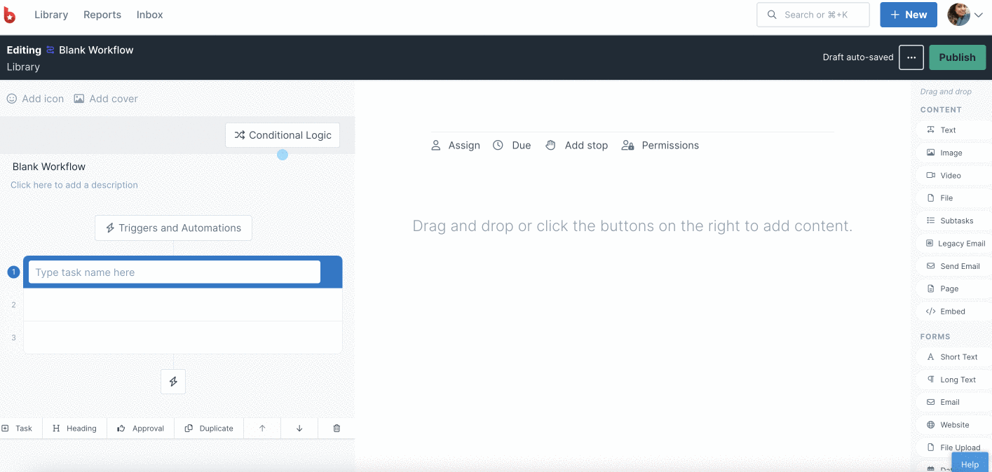 Build a Workflow & Run It In