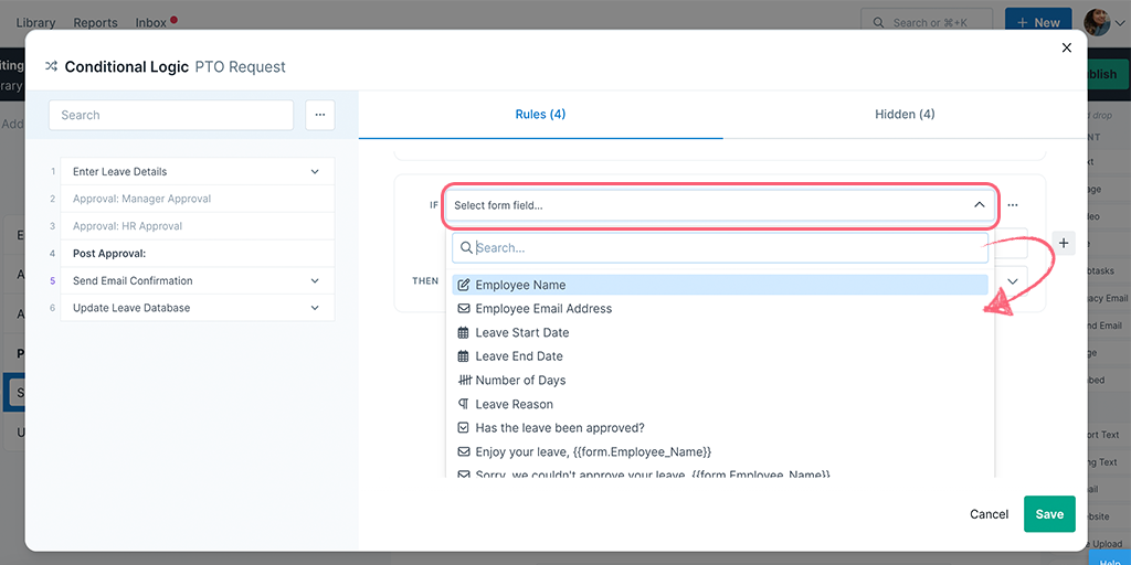 Conditional Logic in Workflows