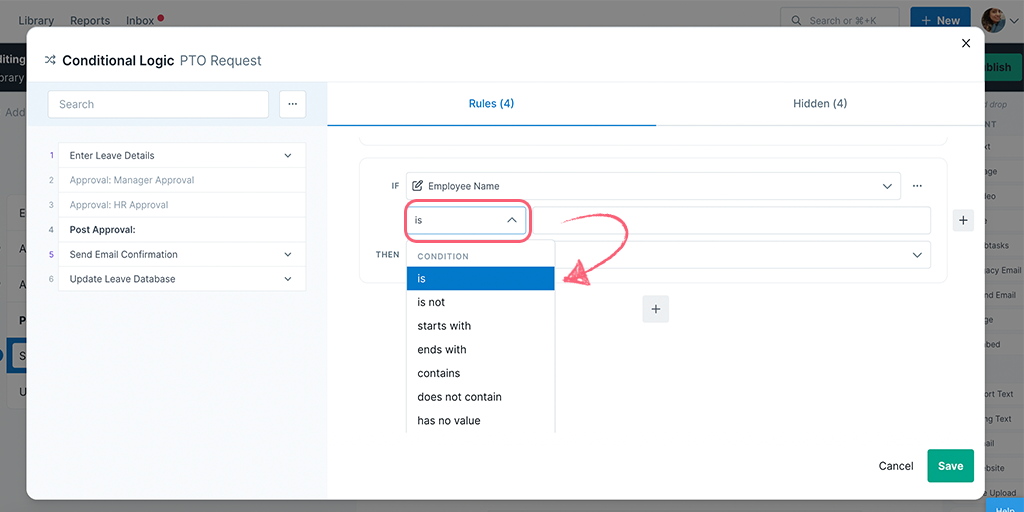 Conditional Logic in Workflows