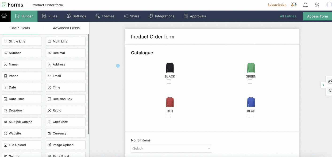 Zoho Forms + Process Street Integration