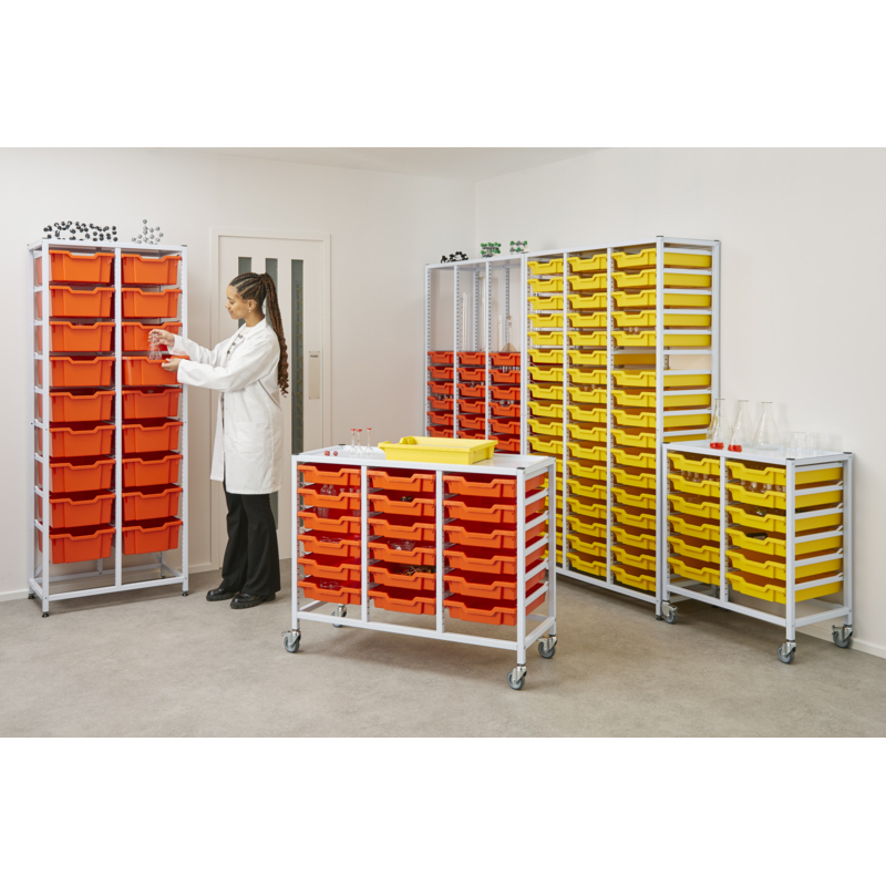 Science Tall Double Frame 18 Deep Trays - Gratnells Ltd.