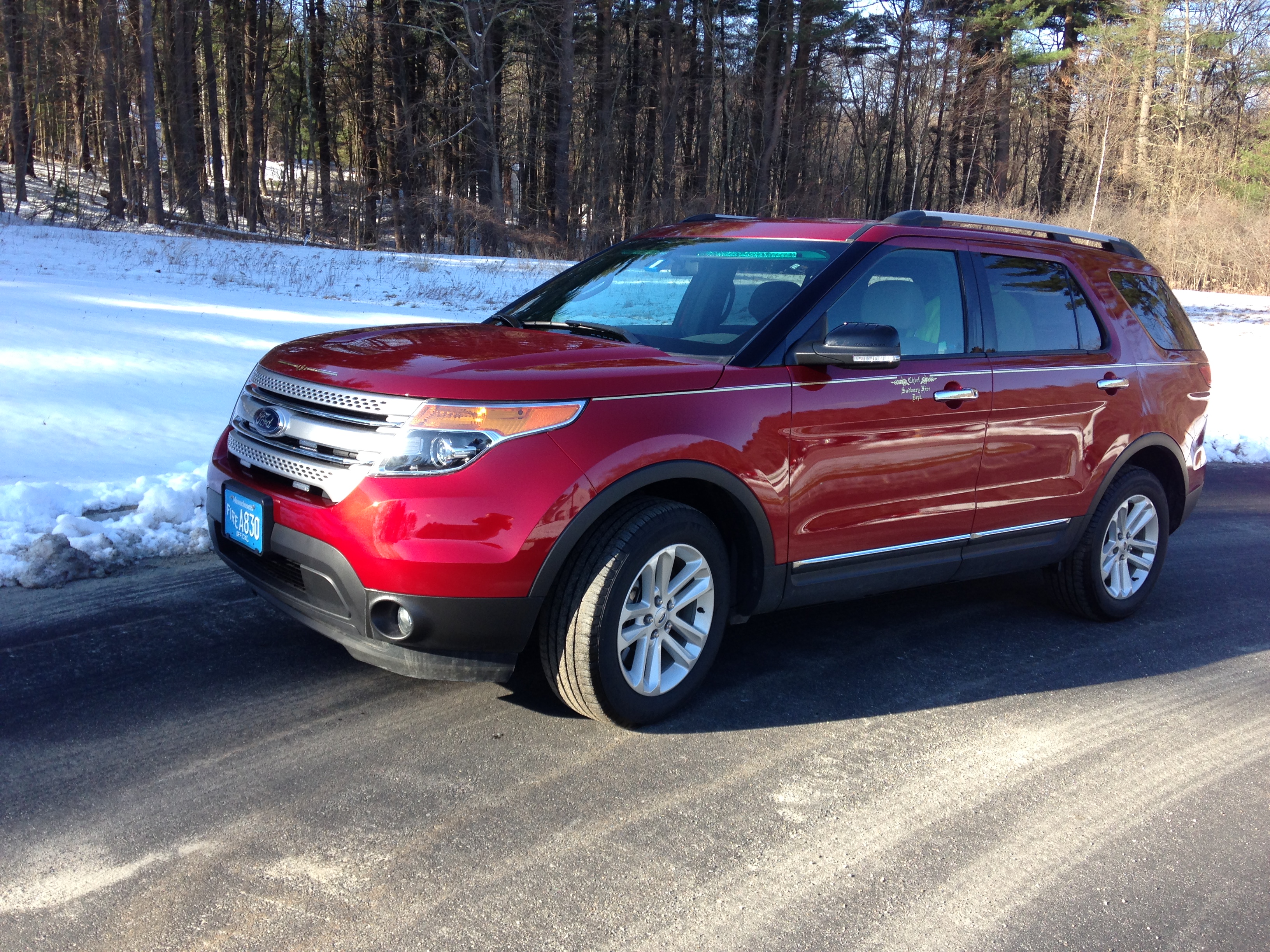 2015 Ford Explorer » Fire Department