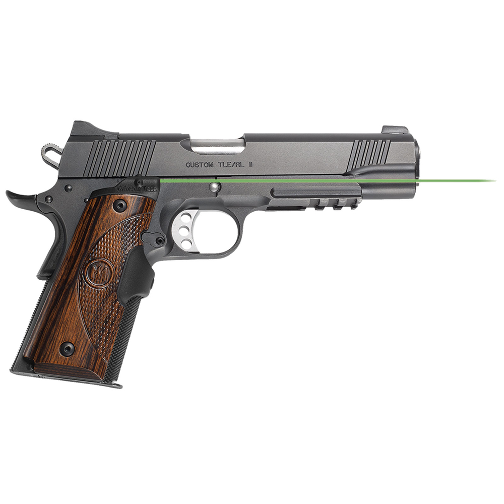 Crimson Trace Lg-908G Master Series Laser Grips 1911 Full-Size Walnut ...