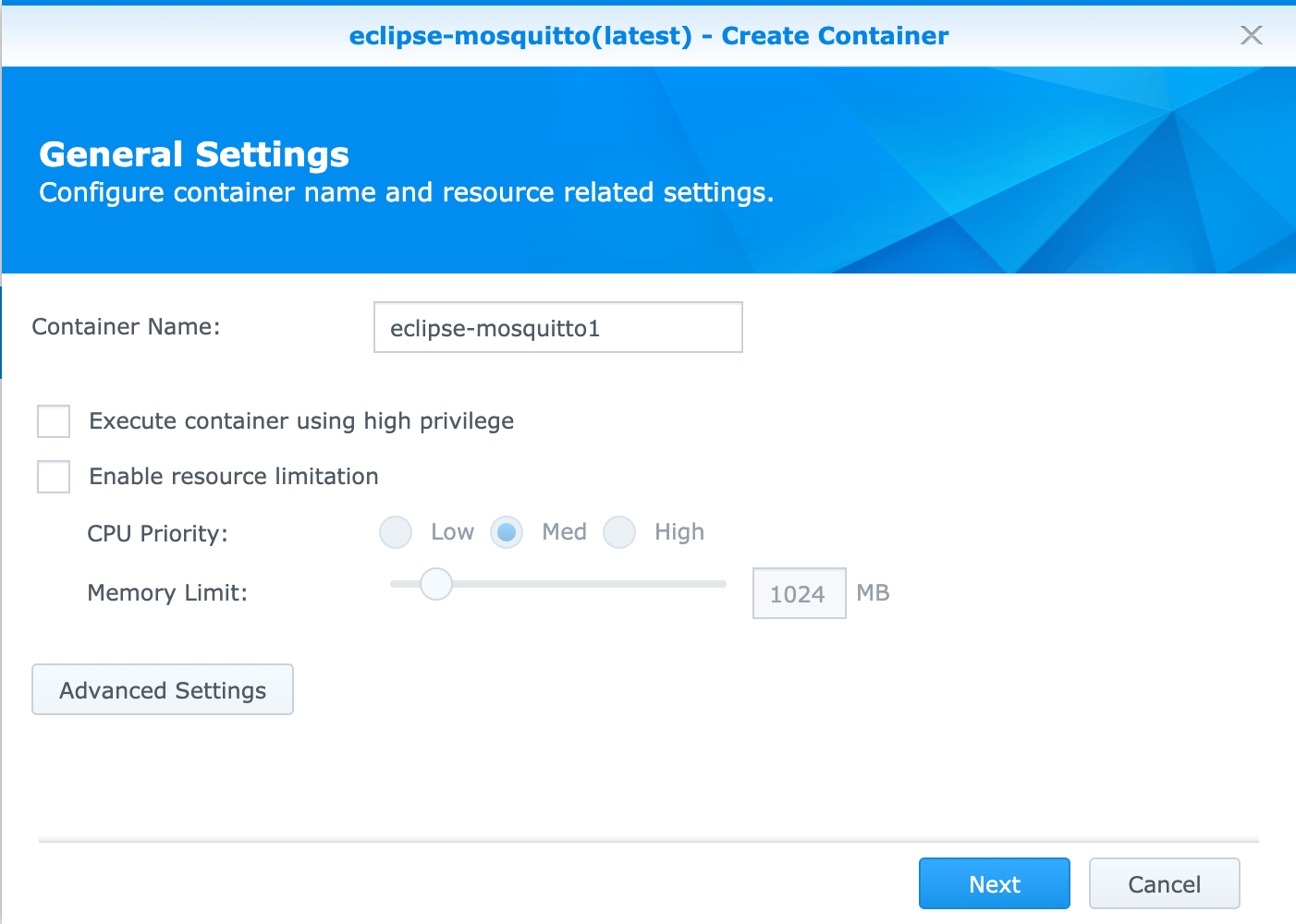 Installing An MQTT Broker With Synology Mosquitto On Docker Chris