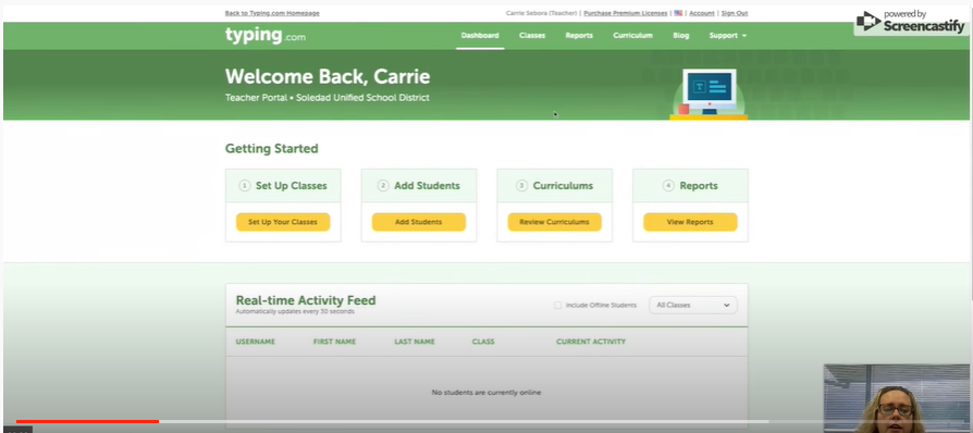 Typing.com: Introduction · Alludo