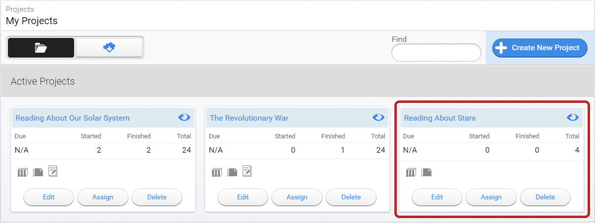 myON: Using Community Projects · Alludo