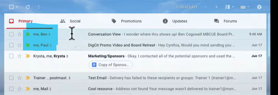 Gmail: Using Conversations View · Alludo