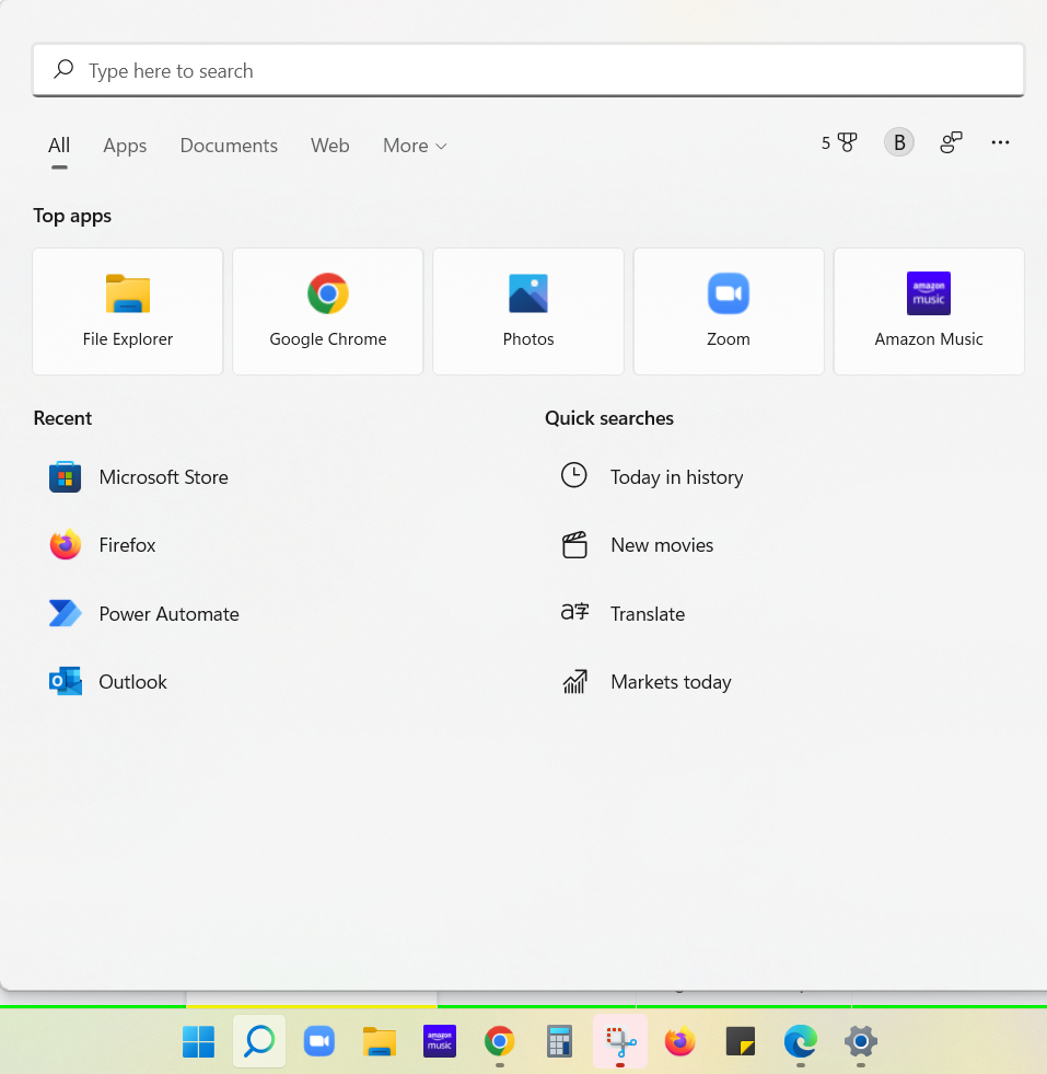 Dynabook: How to use the Search Feature in Windows 11 · Alludo