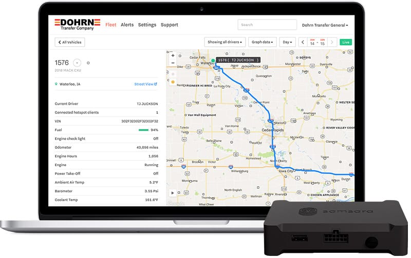 Dohrn Transfer Company - Samsara