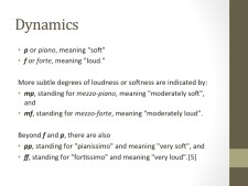 PowerPoint: Tempo and Dynamics | Music Appreciation 1