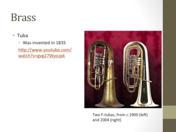 PowerPoint: Musical Instruments Families | Music Appreciation 1