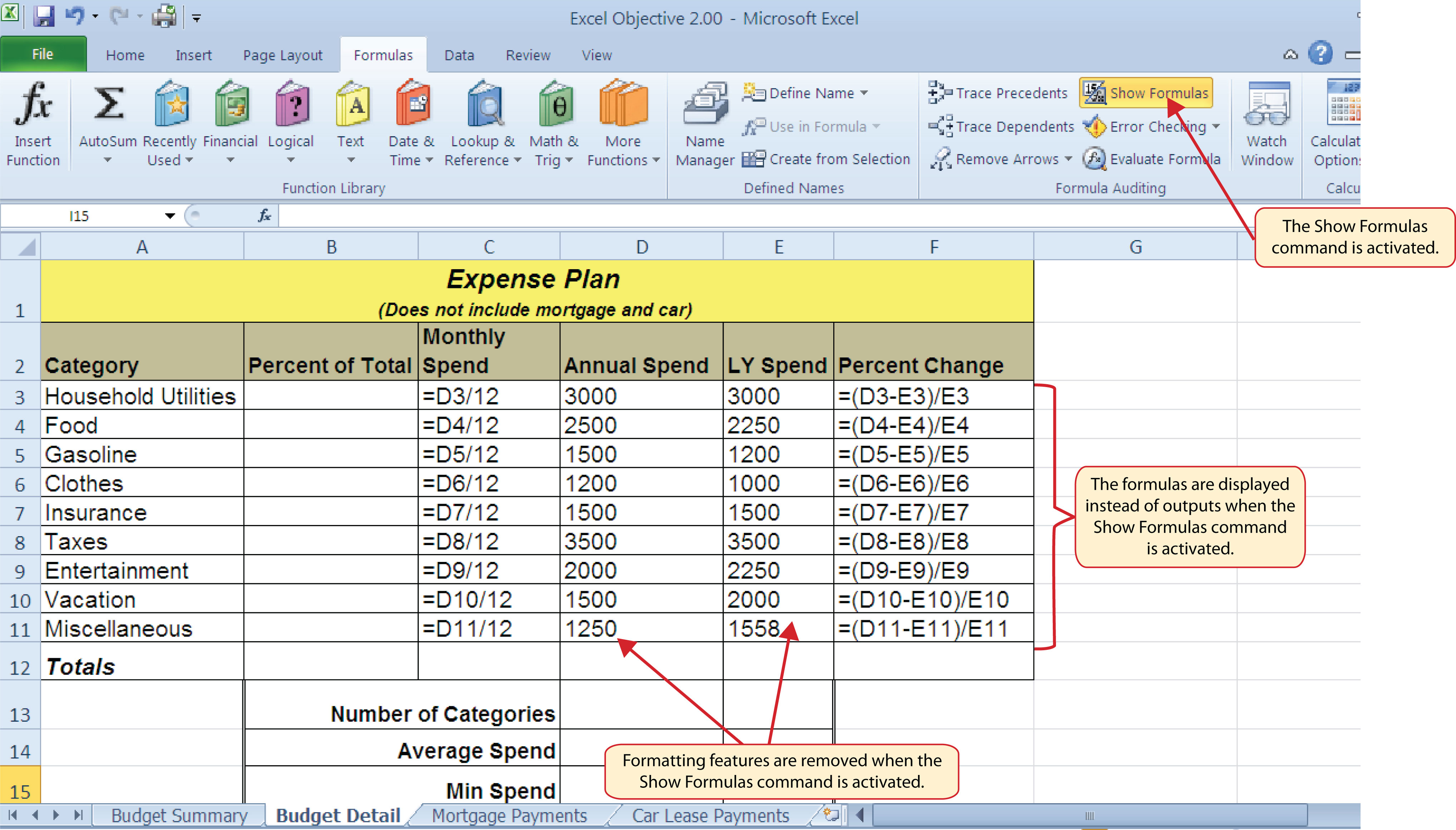 Unit 2 Formula And Functions Information Systems
