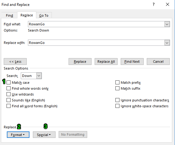 Find And Replace Computer Applications For Managers Course Hero