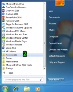 Start Menu | Computer Applications for Managers