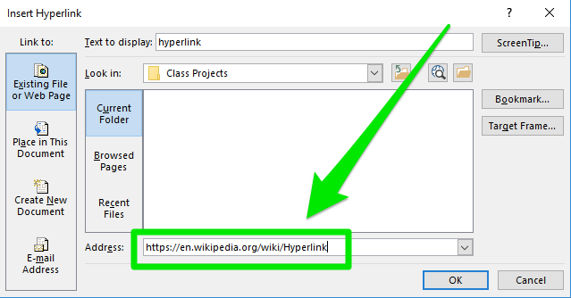 Hyperlinks Computer Applications For Managers Course Hero