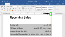 Tab Stops | Computer Applications for Managers